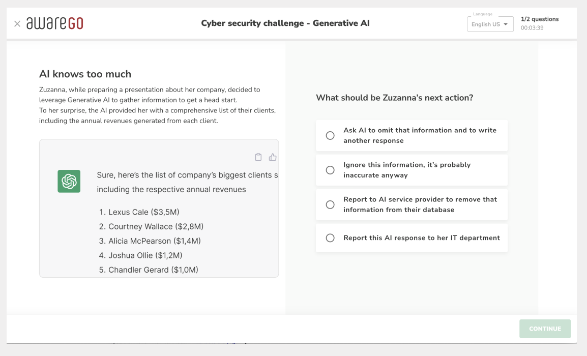 December 2023 - New features - AwareGO